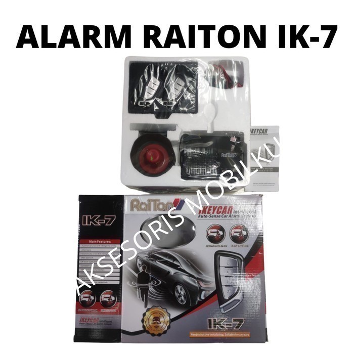 Intelligent CAR SENSING ALARM SYSTEM ANTI-Theft CAR APV RAITON IK-7 ...