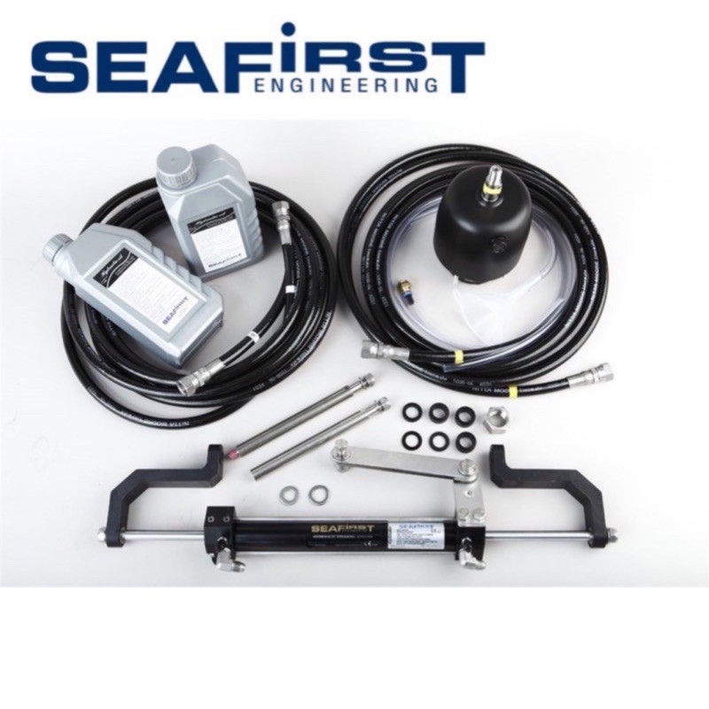 SEAFIRST MO100H Hydraulic Steering System For Outboard Engine Motor ...