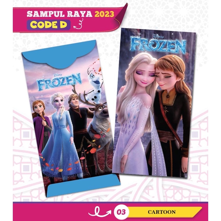 Sampul Raya Kartun Custom Exclusive Premium Borong Rare Duit Exclusive ...
