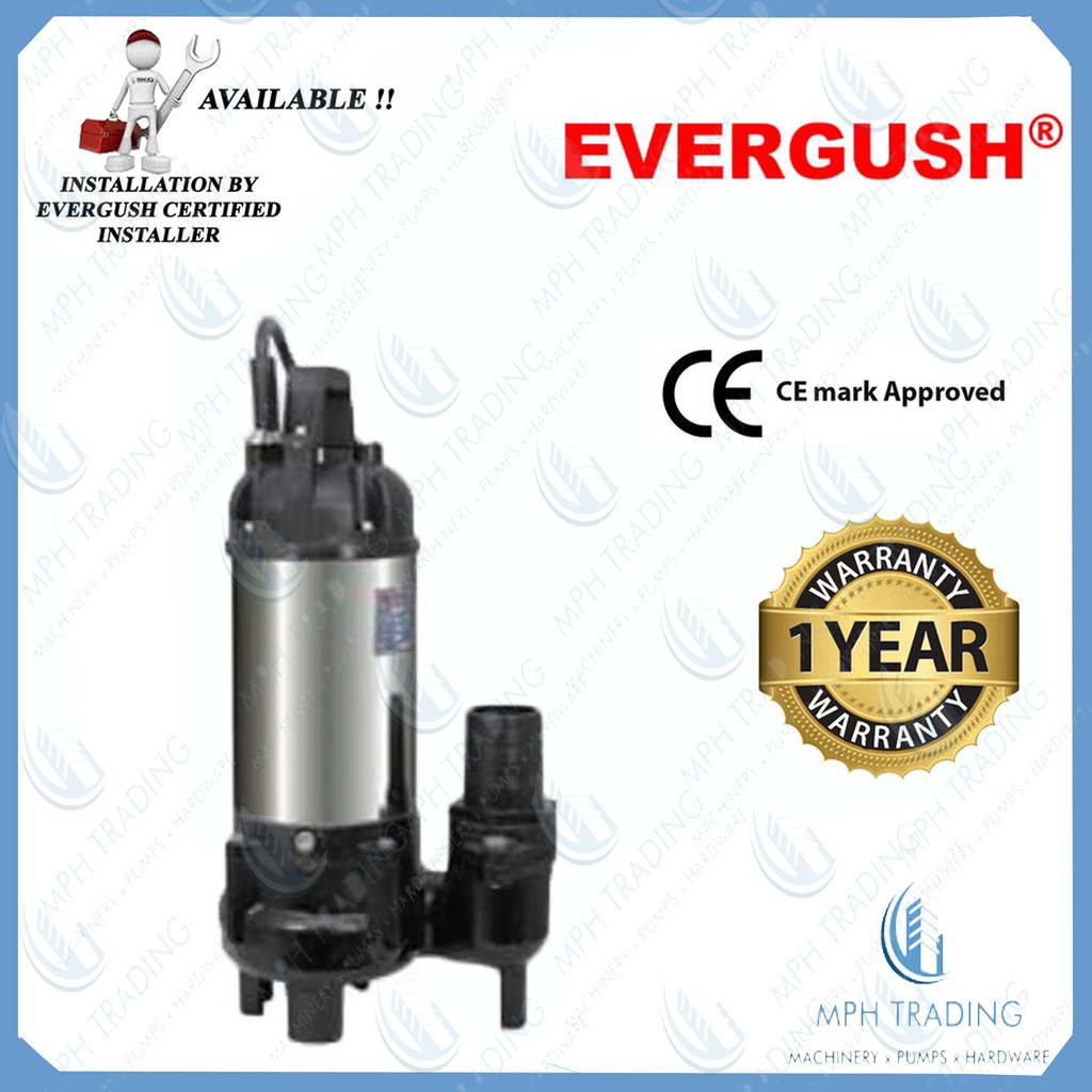 Evergush EF10A Automatic Start Stop Multipurpose Koi Pond Submersible ...