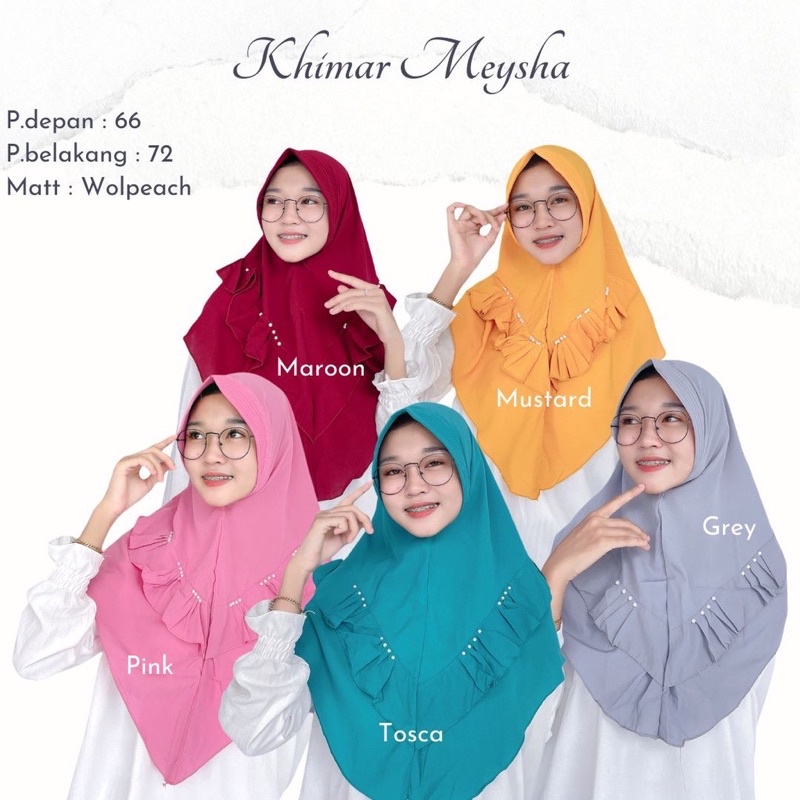 Meysha hijab Pearl/hijab hijab | Shopee Malaysia