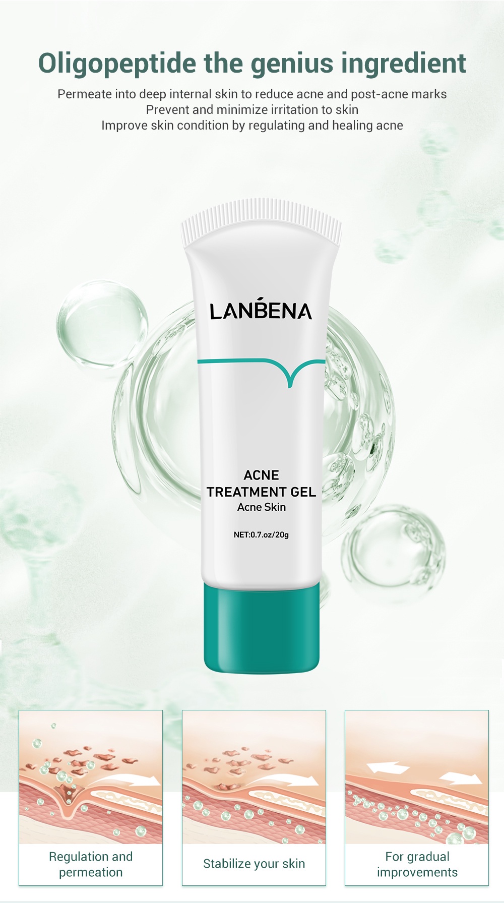 🔥Clearance🔥LANBENA acne control Cream - Acne Spot Prone Gel Remove ...