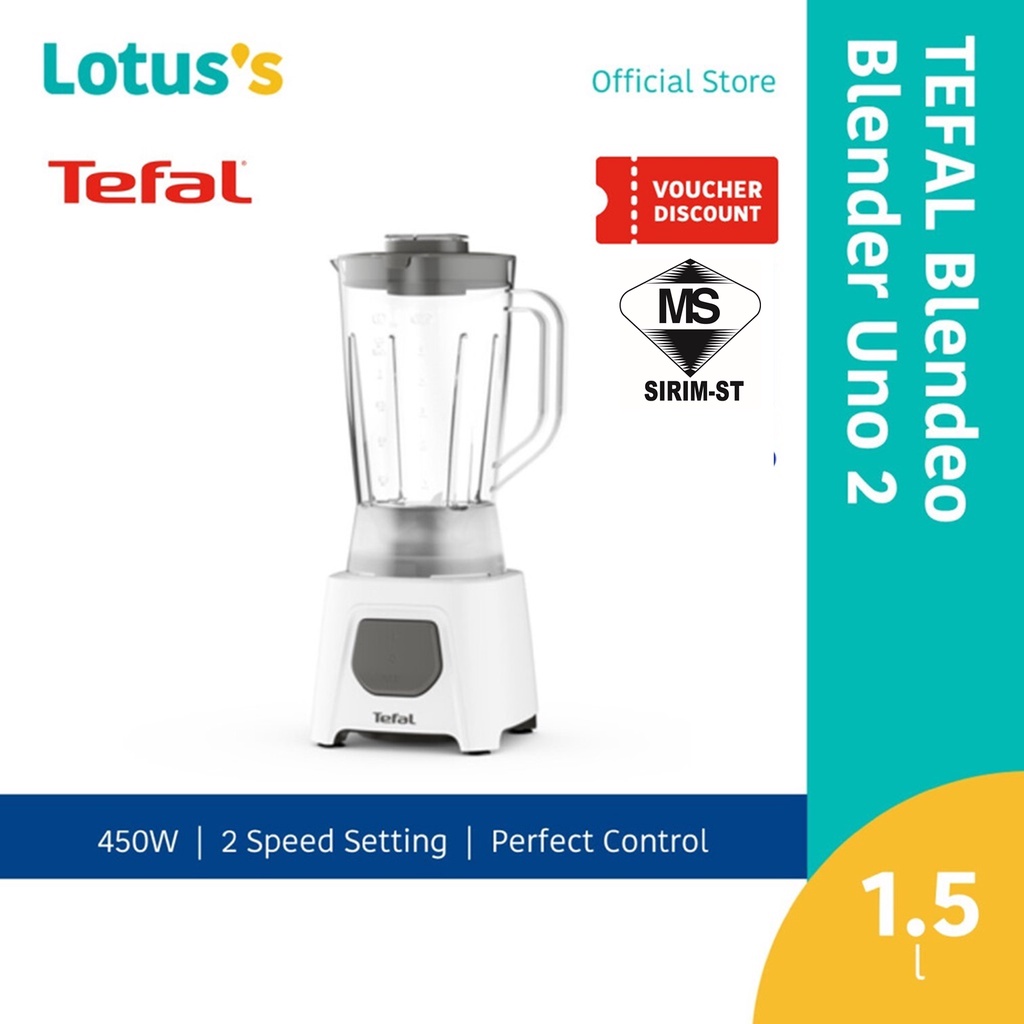 TEFAL BL2B01 Blendeo Blender Uno 2 1.5L | Shopee Malaysia