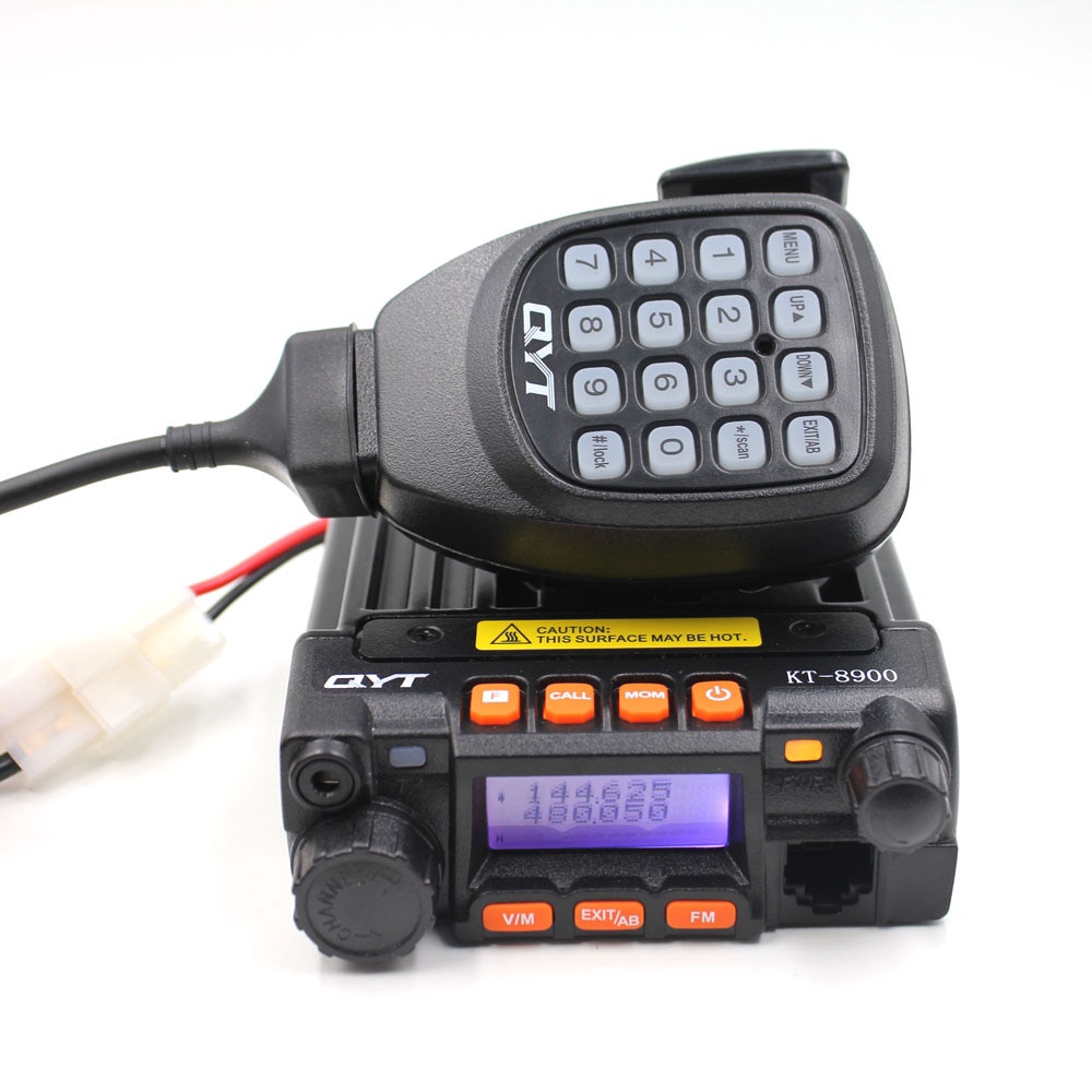 QYT KT-8900 Mini Mobile Radio Dual band 136-174MHz 400-480MHz 25W ...