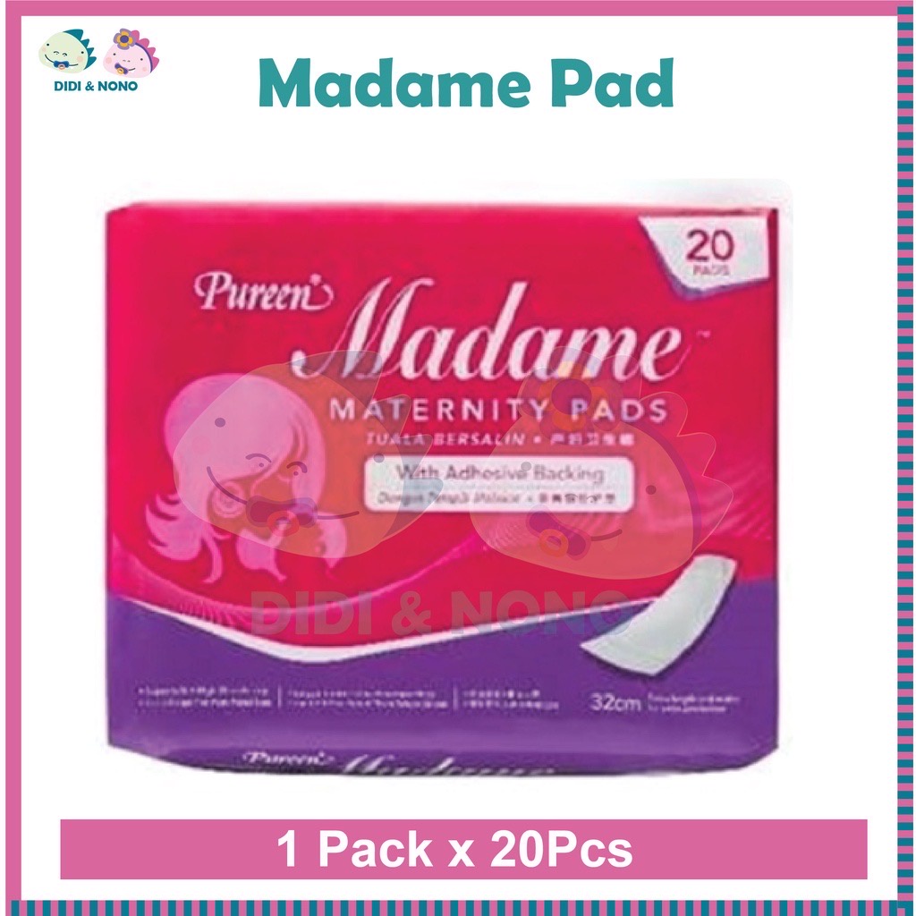 Pureen Madame Maternity Pads 10/20/30 pieces | Shopee Malaysia