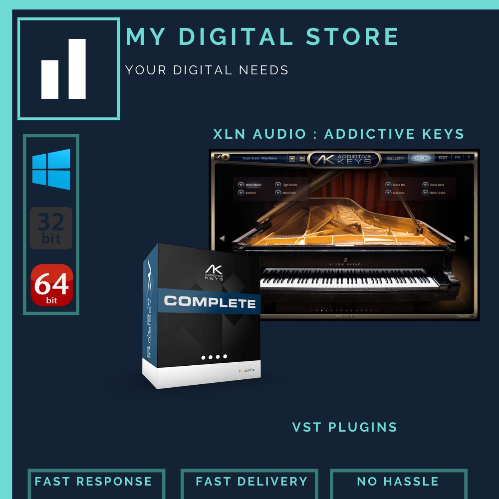 XLN AUDIO : ADDICTIVE KEYS (VST Plugin) (For Windows) | Shopee Malaysia