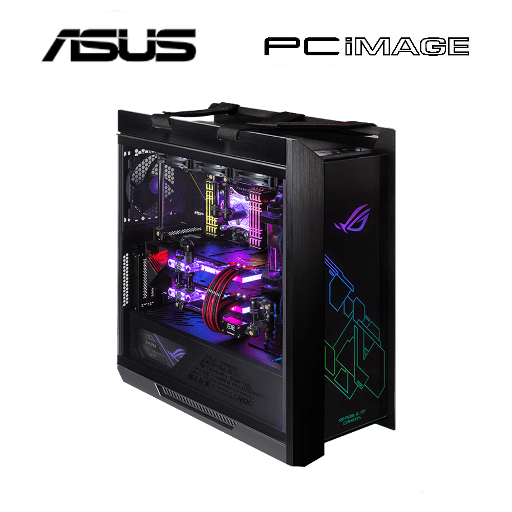 ASUS GX601 ROG Strix Helios Gaming Casing ATX Mid Tower With Handle ...