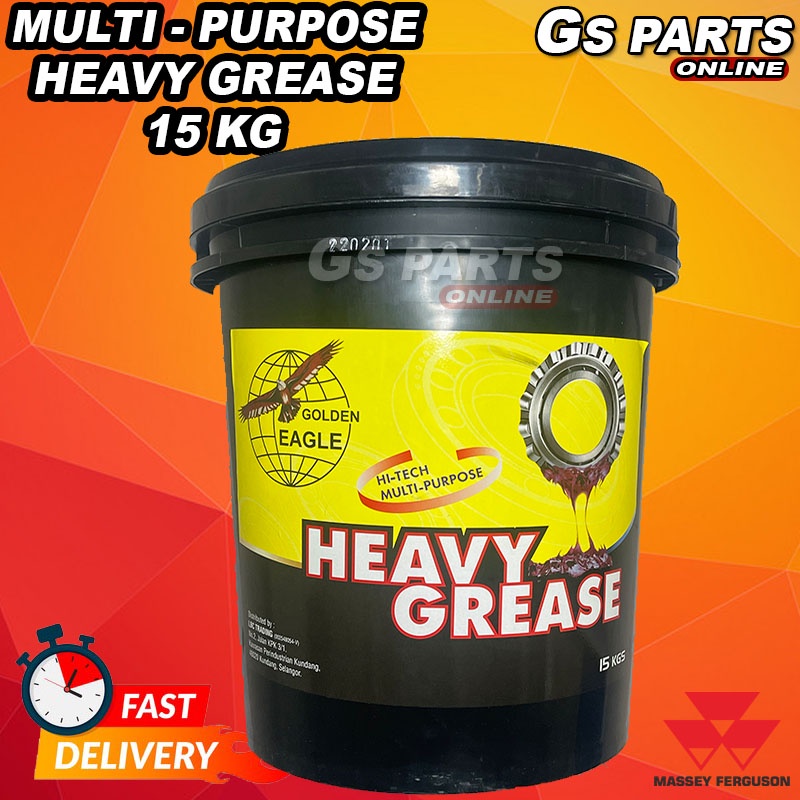 🚜MULTI - PURPOSE HEAVY GREASE GOLDEN EAGLE 15 KG | GS PARTS | Shopee ...