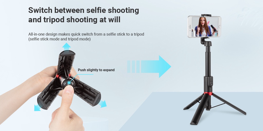 SmallRig 1.3m Mini Remote Control Tripod For Phone Vlog or Live ...