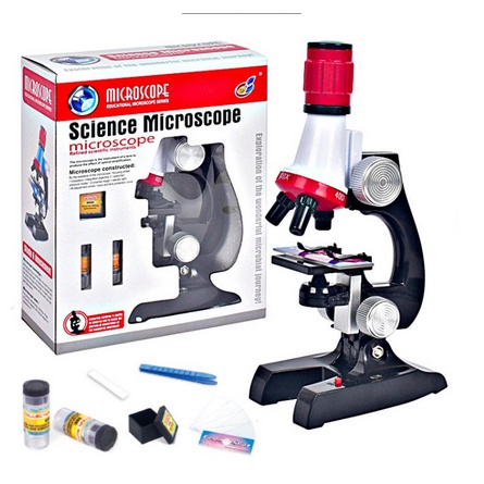 Science Microscope Toy Set for Kids Educational Science Experiment ...