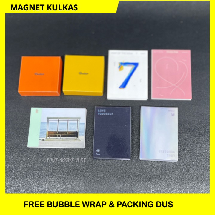 Bts ALBUM Refrigerator Miniature MAGNET | Shopee Malaysia
