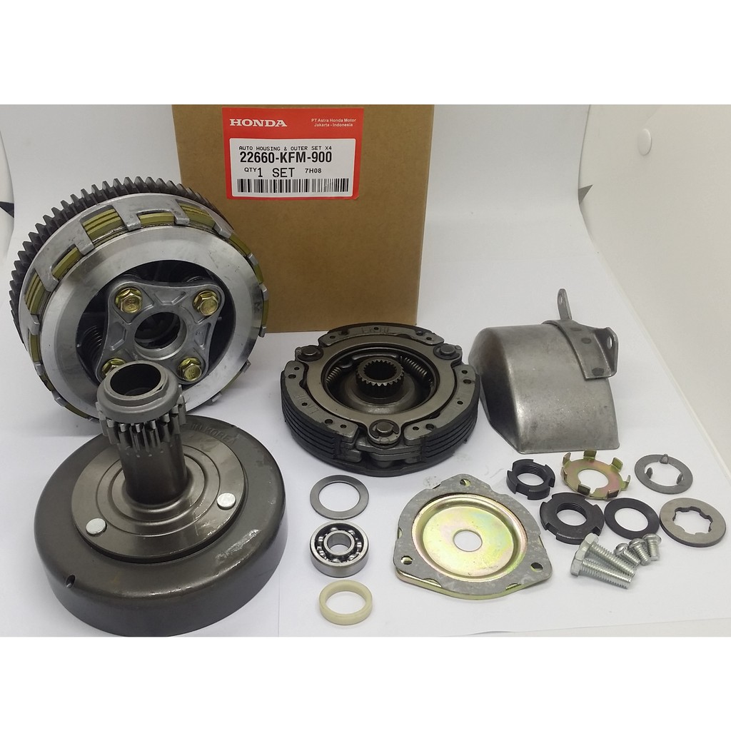 AUTO CLUTCH COMP SET EX5 DREAM/WAVE100/WAVE100R/KRISS100/EX5 CLASS HOUSING | Shopee Malaysia