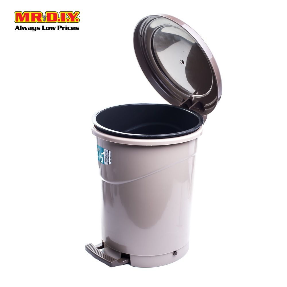 LAVA Plastic Round Step Dustbin (10L) | Shopee Malaysia