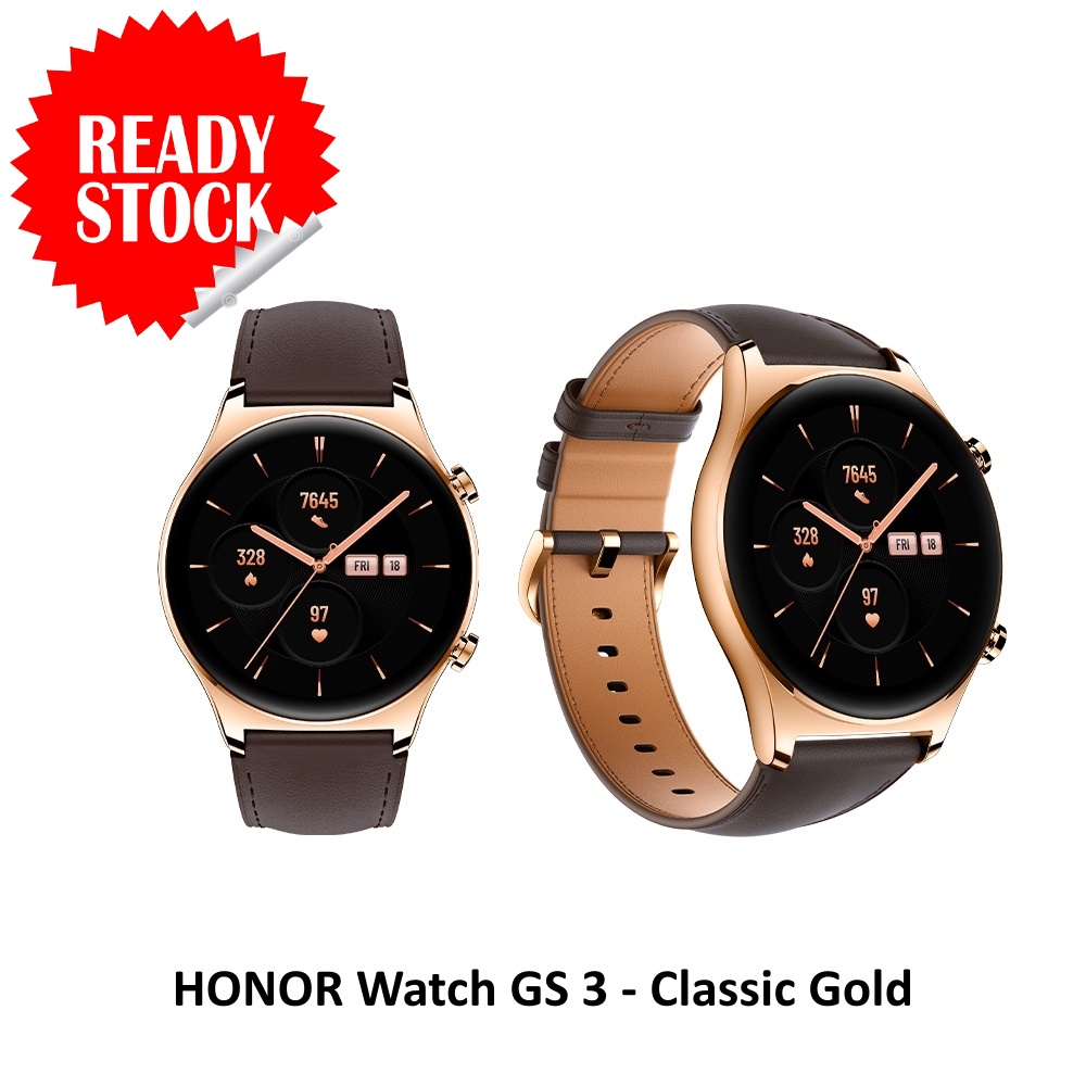 HONOR Watch GS 3 - Classic Gold | Shopee Malaysia
