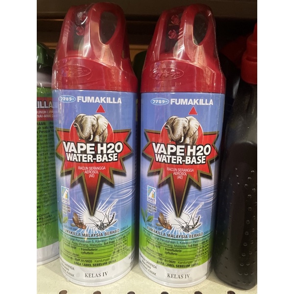 Fumakilla Vape H2O Water base 300ml | Shopee Malaysia