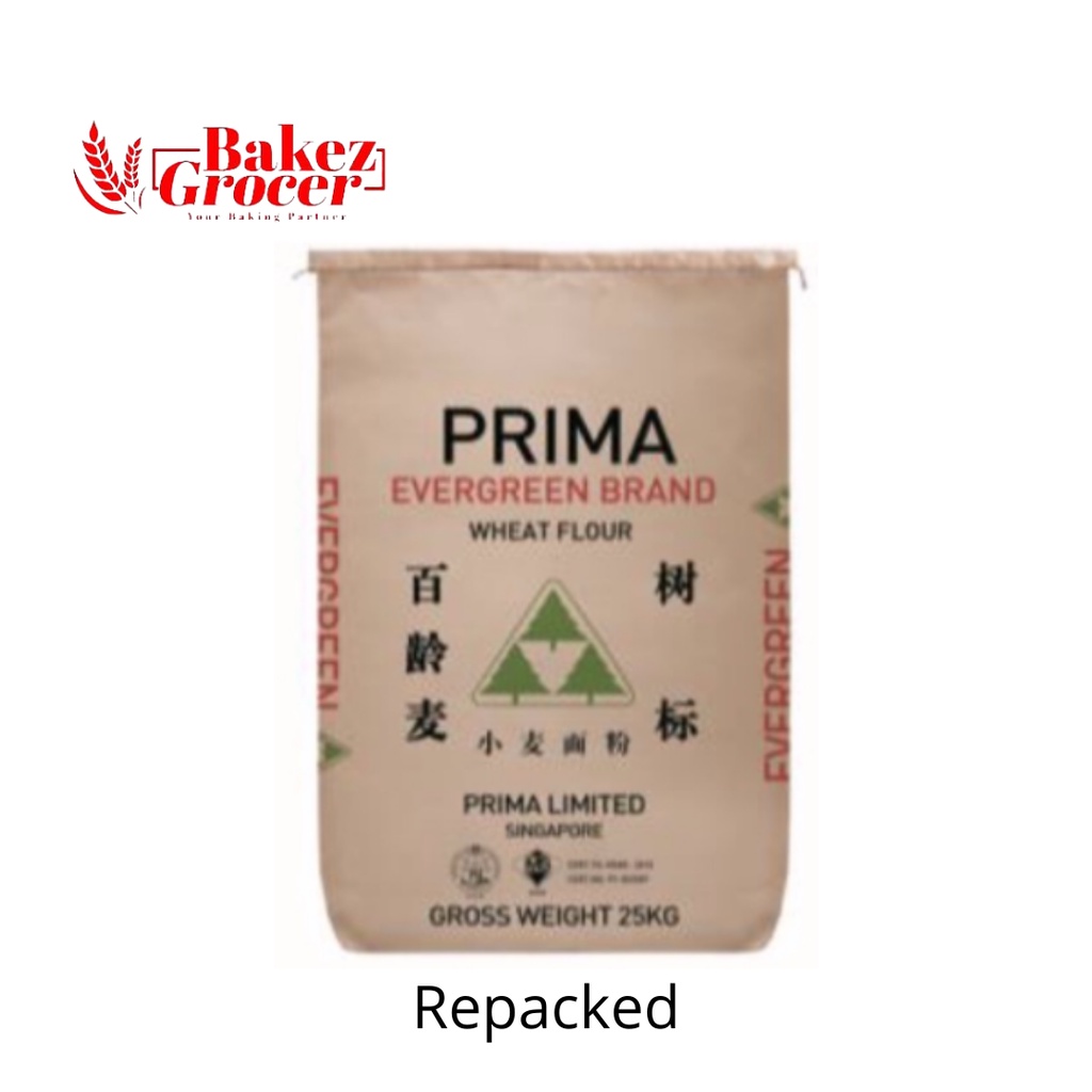 Prima Medium Protein Flour - (Cookie/Red Rose Flour) 1kg (Repacked ...