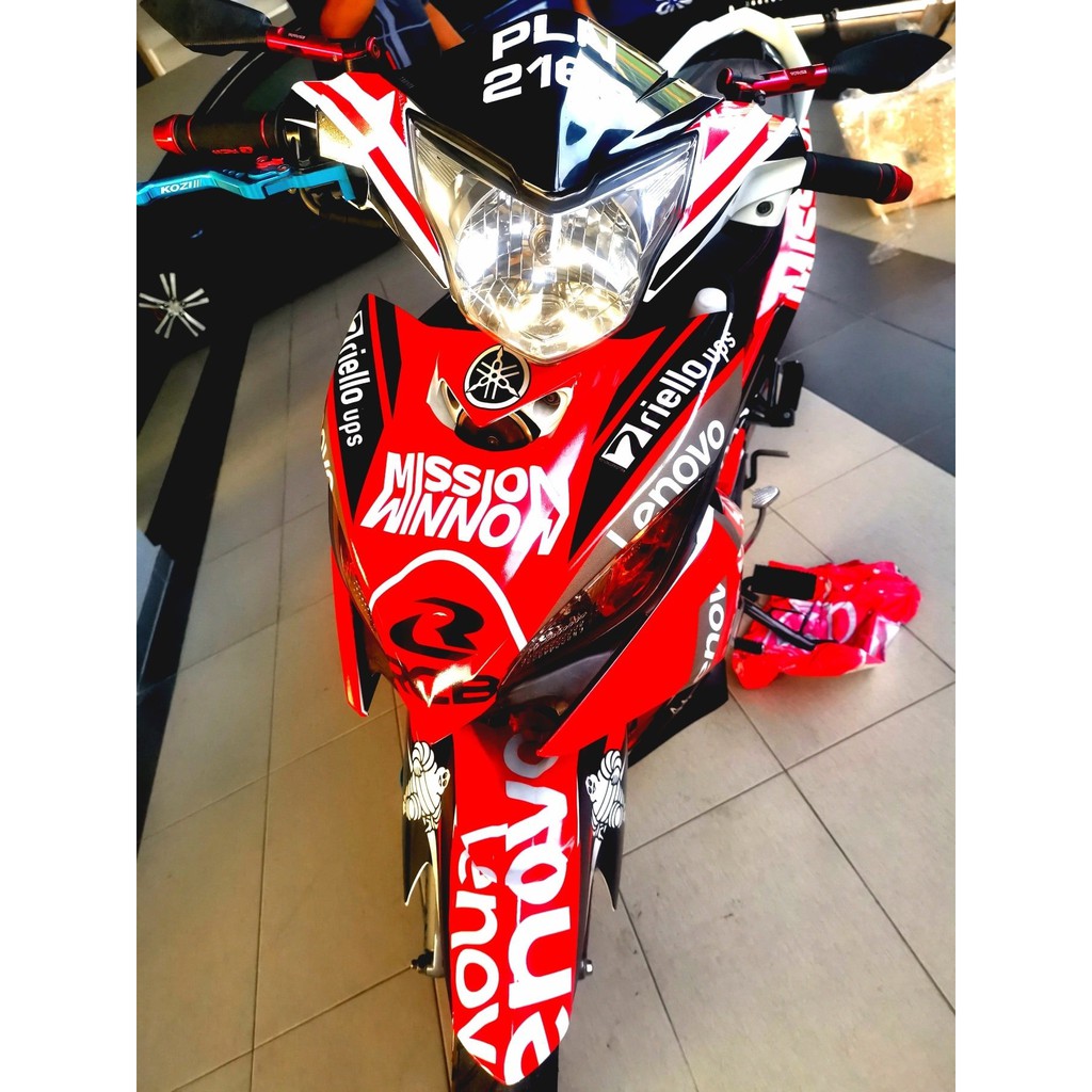 MOTOR STICKER LC135 V2,3,4,5,6 YAMAHA FULL BODY | Shopee Malaysia