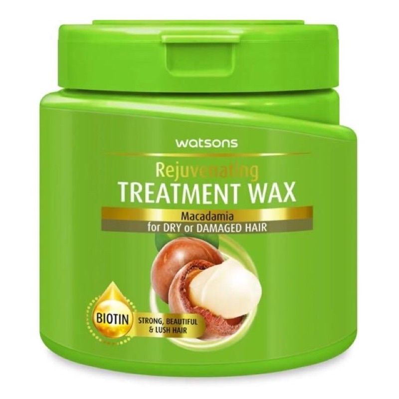 Watsons Treatment Wax Conditioner Milk Protein Wax Hair Mask Anti Frizz Dry Hair Argan Oil 500ml Shopee Malaysia