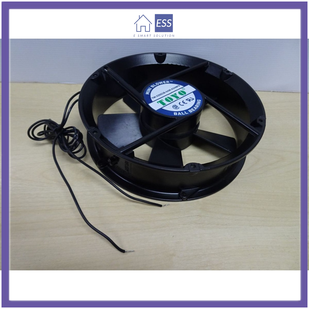 TOYO 8 Inch 220mm BALL BEARING MINI BLOWER FAN AC240V | Shopee Malaysia