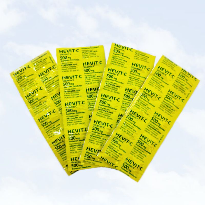 Hevit C vitamin C 500mg (per strip 10 Tablets) | Shopee Malaysia