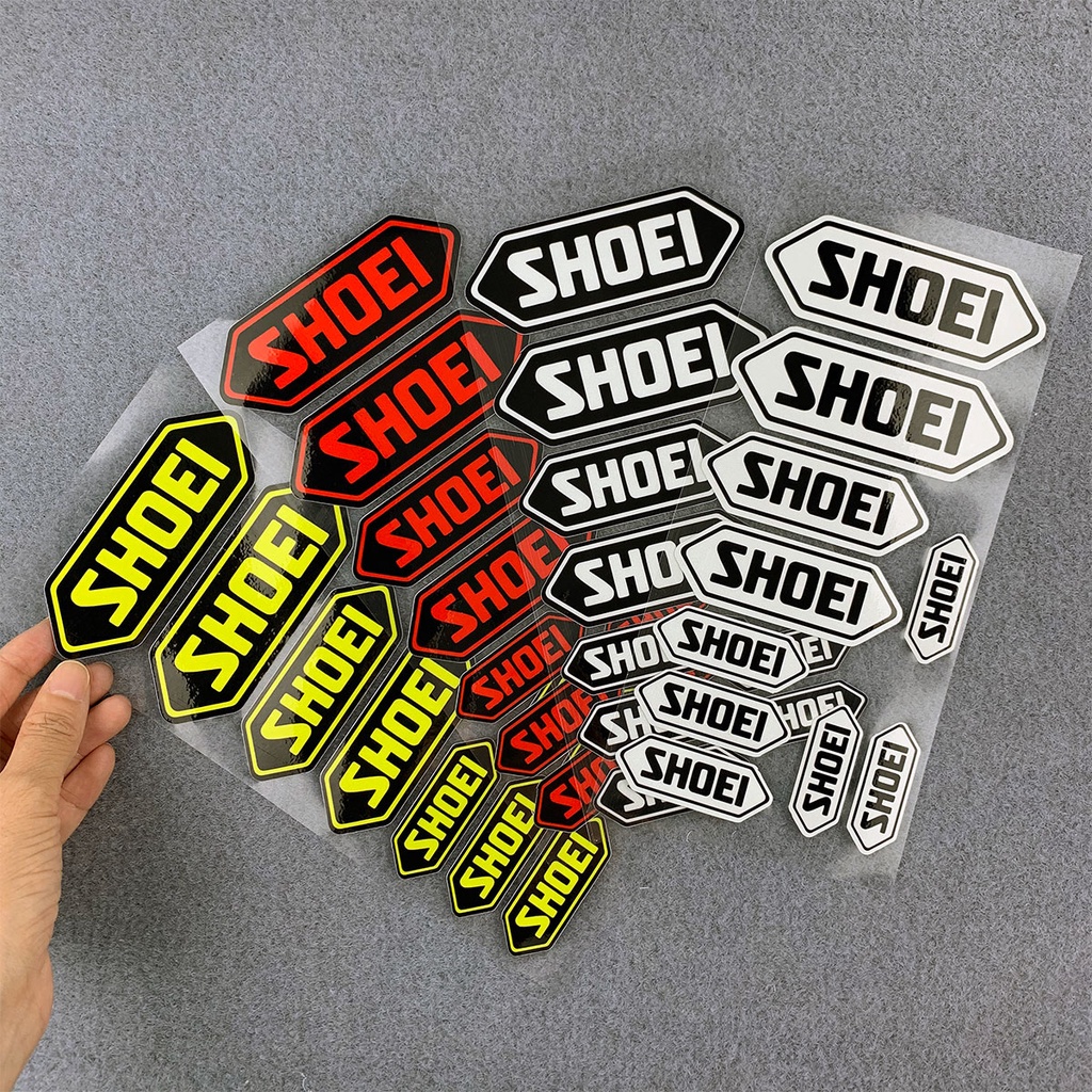 NO.L008 SHOEI Emblem Logo Scooter Motorcycle Sticker Motor Body Fender ...