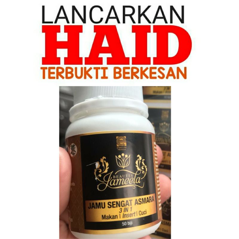 SHIP TODAY Jamu Lancar Haid Period Datang Bulan Miss V Ketat Keputihan ...