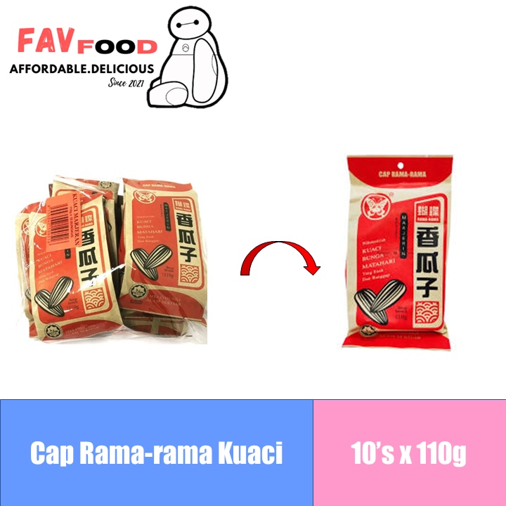 [HALAL] A1 Kuaci (10s x 100g) / Cap Rama-rama Kuaci ( 10s x 110g ...
