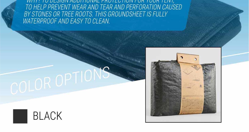 Decathlon Camping Ground Sheet Waterproof - Quechua | Shopee Malaysia
