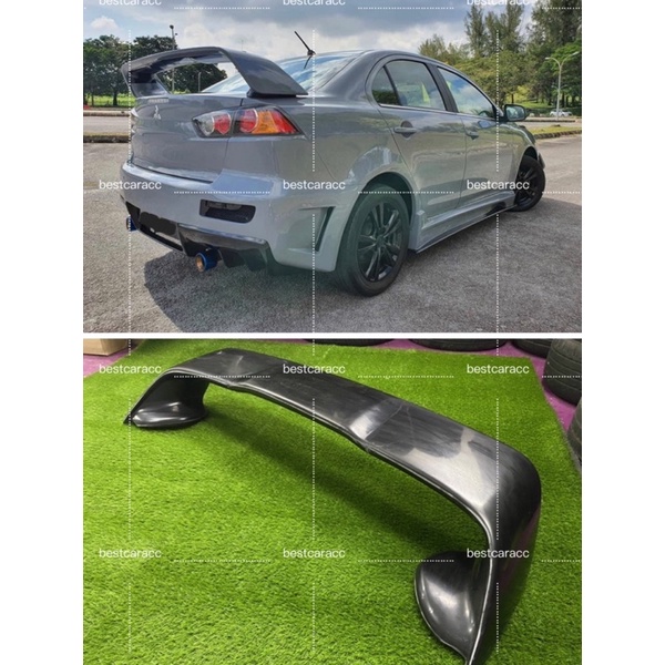 LANCER GT INSPIRA SPOILER Fiber EVO X NO CAT | Shopee Malaysia