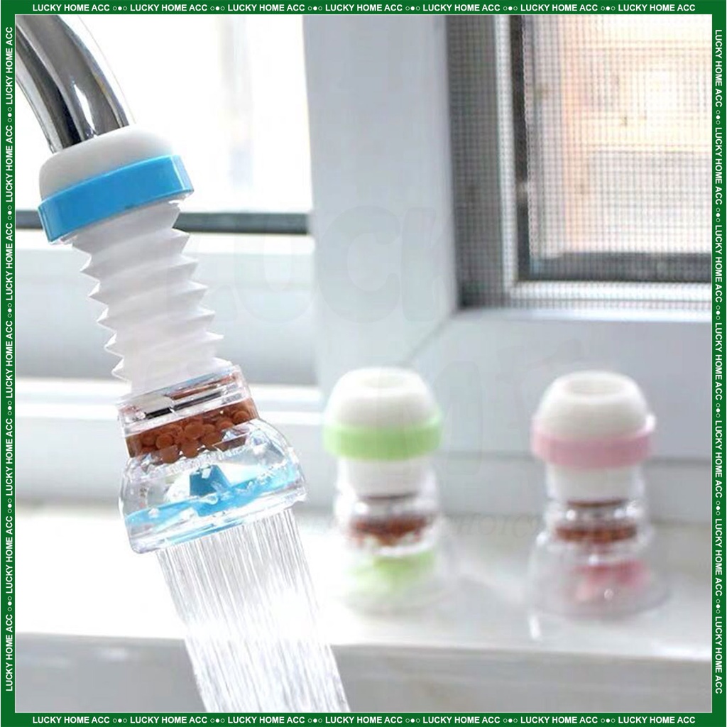 Ready Stock!!! Water Tap Filter Hose Purifier Adjustable 360 Faucet ...