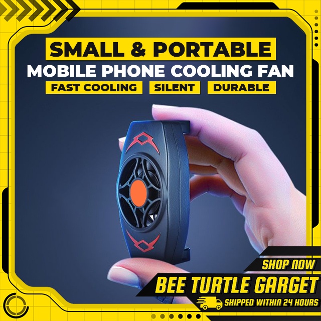 Mobile Phone Cooling Fan Radiator Portable Gaming Cooler Phone Handle ...