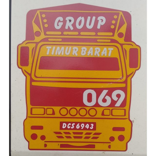 Stiker Kepala Lori (Reflect) | Shopee Malaysia