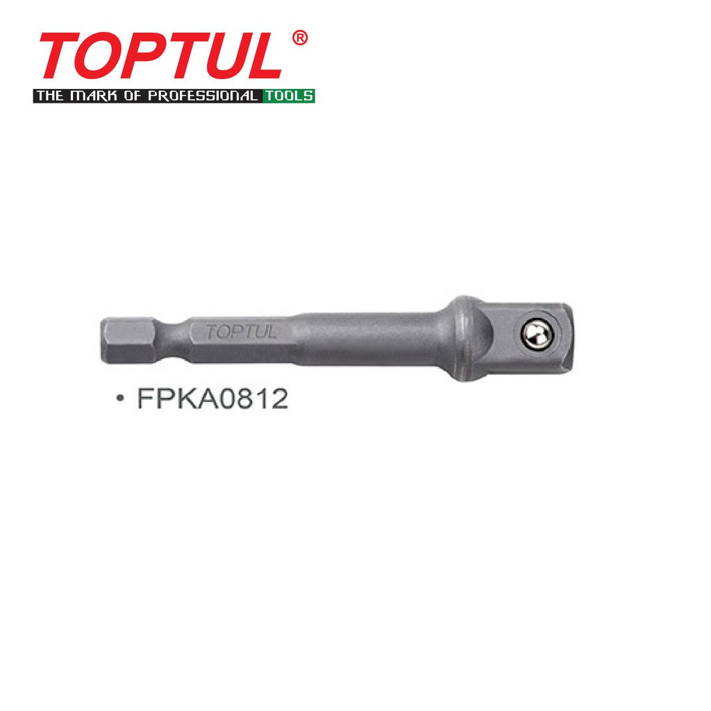 TOPTUL Hex Shank Socket Adapter Blister FPKA Series (1/4") | Shopee ...
