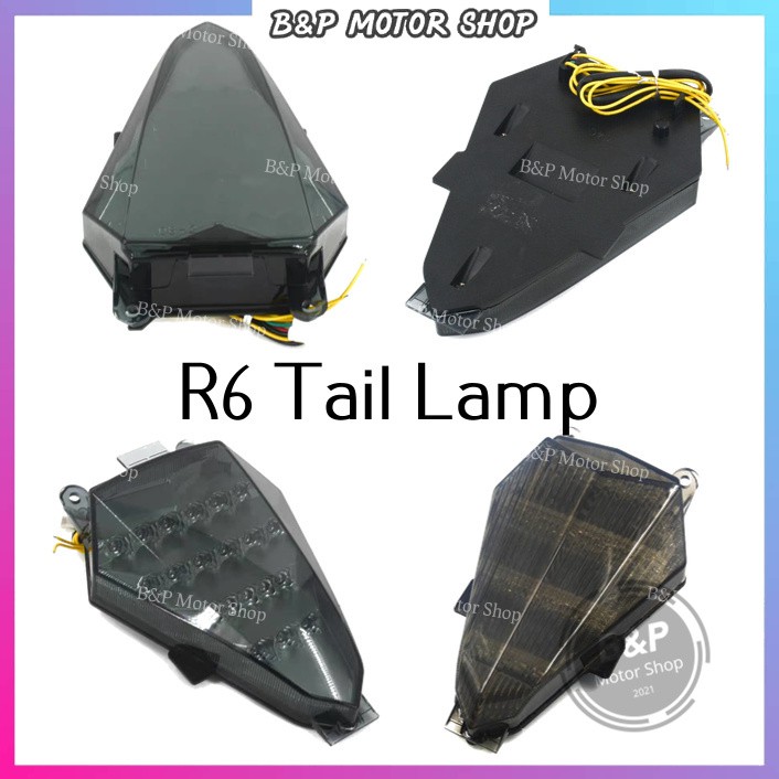 YZF R6 Tail Lamp LED Smoke/Clear Tail Light R6 YAMAHA | Shopee Malaysia