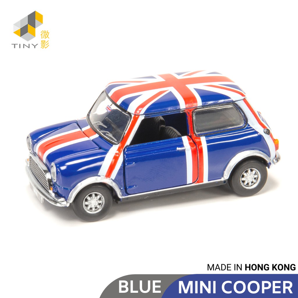TINY 154 City Mini Cooper Union Jack Die Cast Model Car (RHD) | Shopee Malaysia