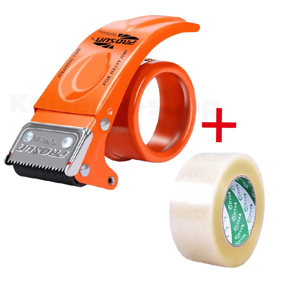 Prosun Heavy Duty Metal Tape Cutter Hand Held Dispenser Width 48mm ...