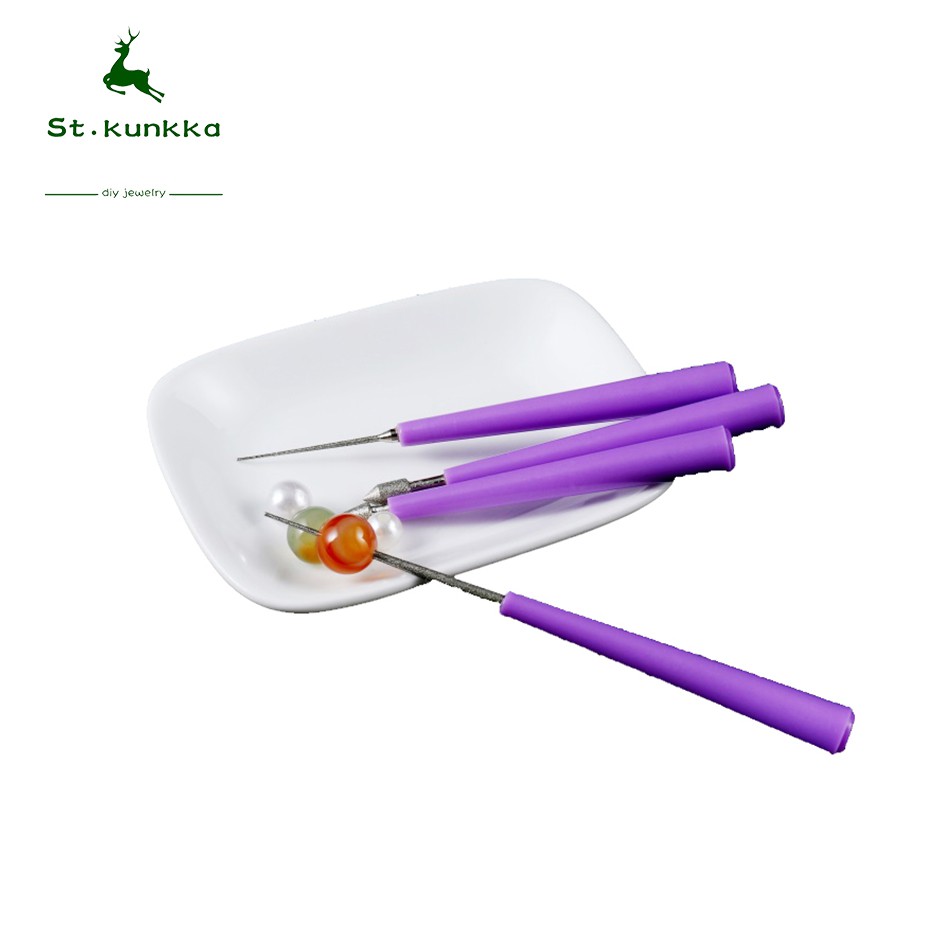 St.kunkka Enlarge The Beads Hole Sharp Piercing Needle Reaming Tool For ...