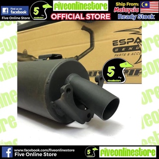 ESPADA Back Pressure 28MM Racing Exhaust Pipe Y15ZR Y15 RS150 RSX150 LC135 Cutting Standard ...