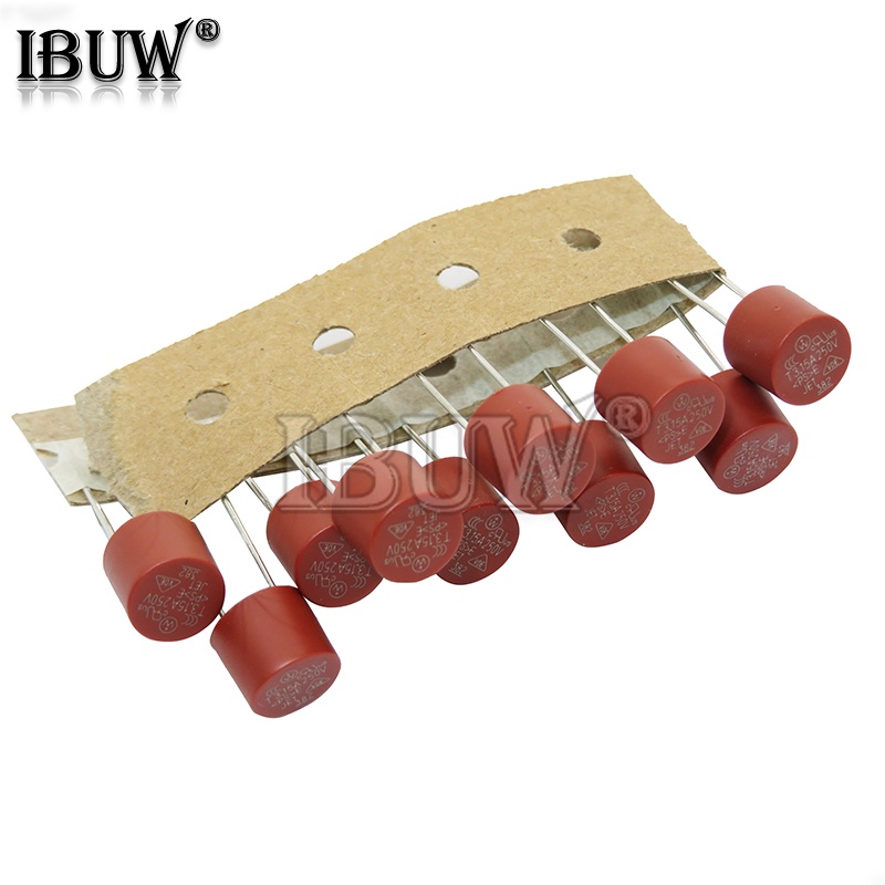 10PCS 382 Cylindrical Fuses T0.5A 500mA 1A 1.6A 2A 2.5A 3.15A 4A 5A 6.3A 250V Slow Fuse LCD TV ...