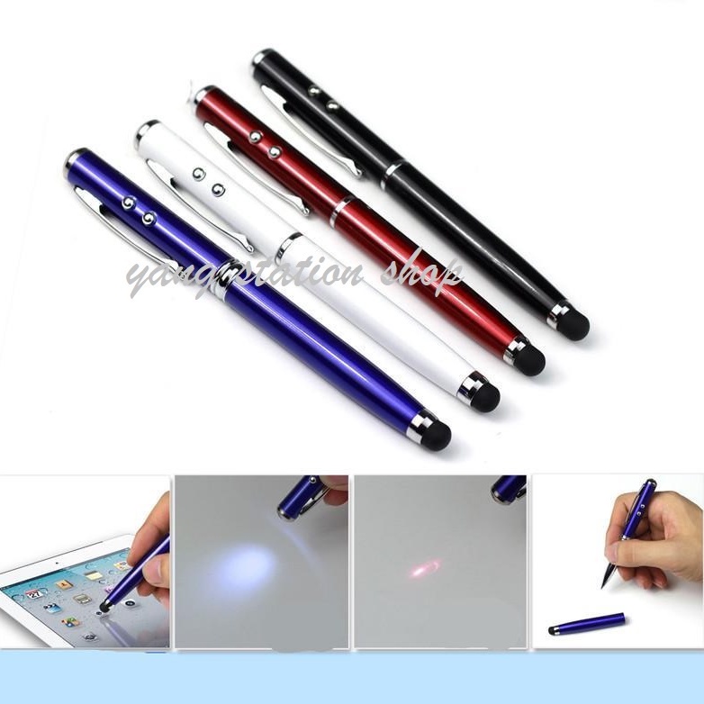 4in1 LASER POINTER PEN High-Powered Red Laser Pointer Pen Lazer Visible ...