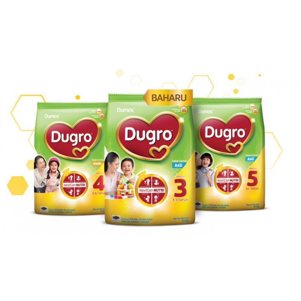 Dumex Dugro 4 Original (1.5kg) Dumex Dugro 3 (300g) Dumex Dugro 5 ...