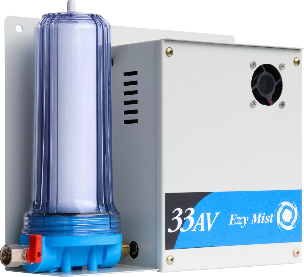 YET 33AV with 26M Inch Wall Mist Fan 3 Nozzle Stainless Steel Fan Ring ...