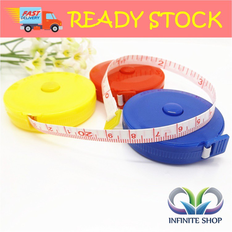 1.5M Retractable Ruler Portable Measuring Tape Mini Measure Sewing ...