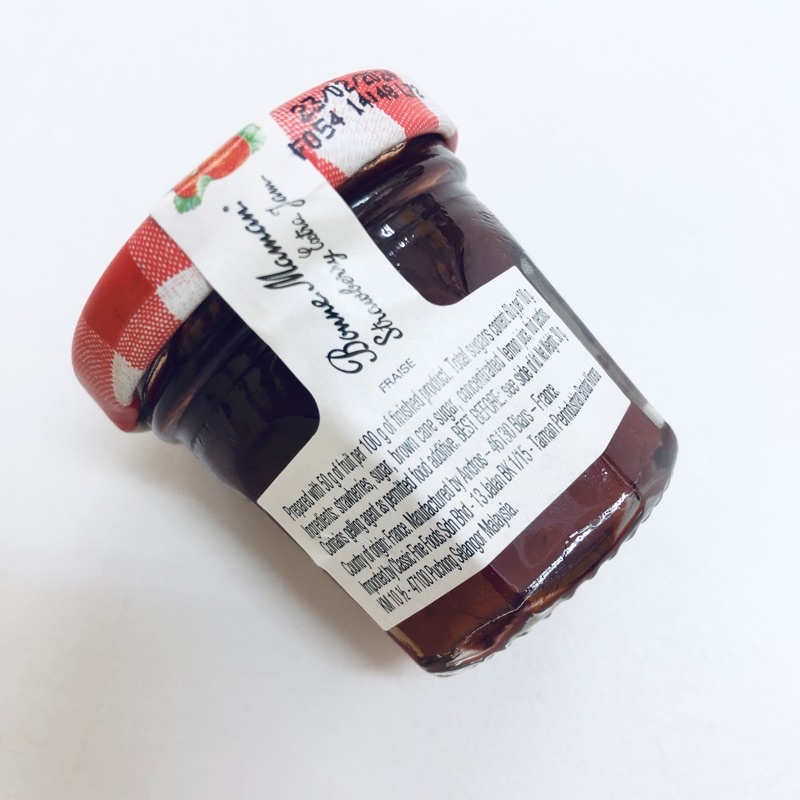 Bonne Maman Mini Jam Honey Raspberry Strawberry Blueberry Orange ...