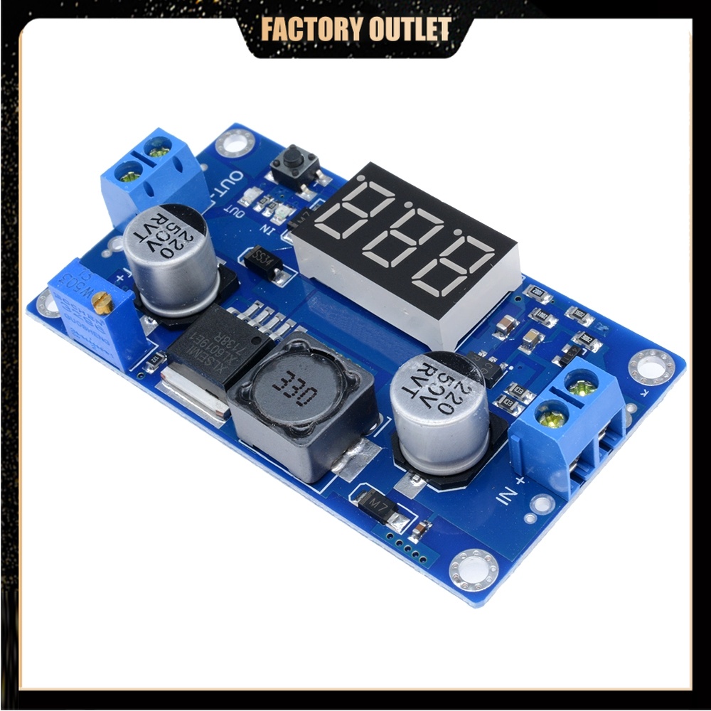 DC-DC 4.5V-32V to 5V-35V LED XL6009 Buck-Boost Converter Power Supply Module Step-Up/Down ...