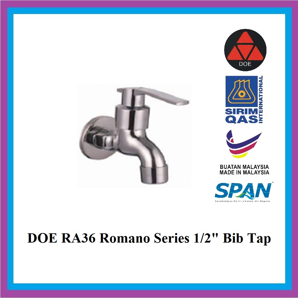 DOE Romano RA36 Bib Tap | Shopee Malaysia