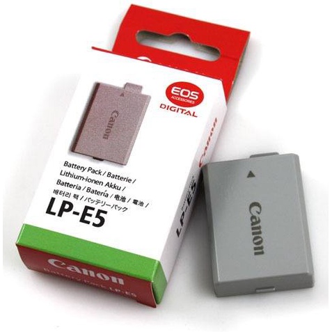 CANON LP-E5 100%Original Battery CANON 2 Year Warranty | Shopee Malaysia