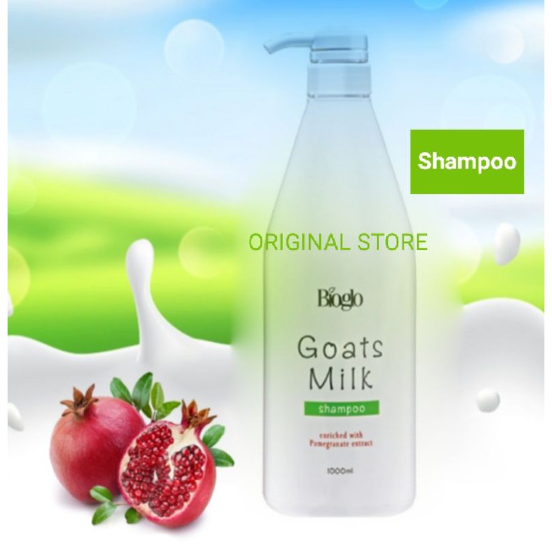 Cosway Bioglo Goats Milk Shampoo-1000ml (Exp:02/2026) | Shopee Malaysia
