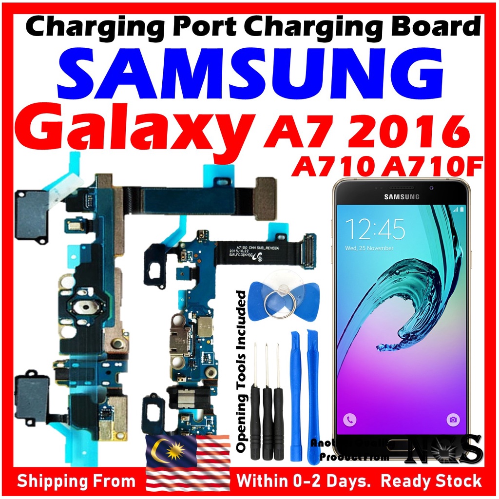 ORl NGS Brand Charging Port Charging Ribbon Compatible For SAMSUNG Galaxy A7 2016 A710 A710F ...