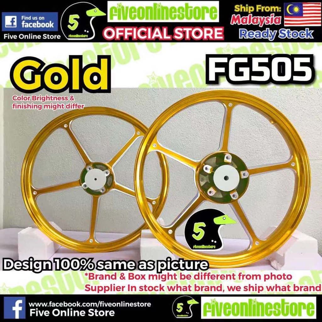FG505 Racing Sport Rims SP505 Rim 1.4/1.6 FG511 SKK ENKEI LC135 Y15 Y16 Y15ZR 125ZR EX5 WAVE ...